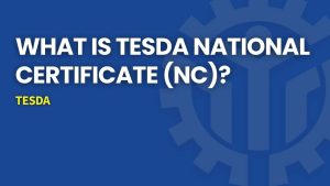 TESDA Online Program